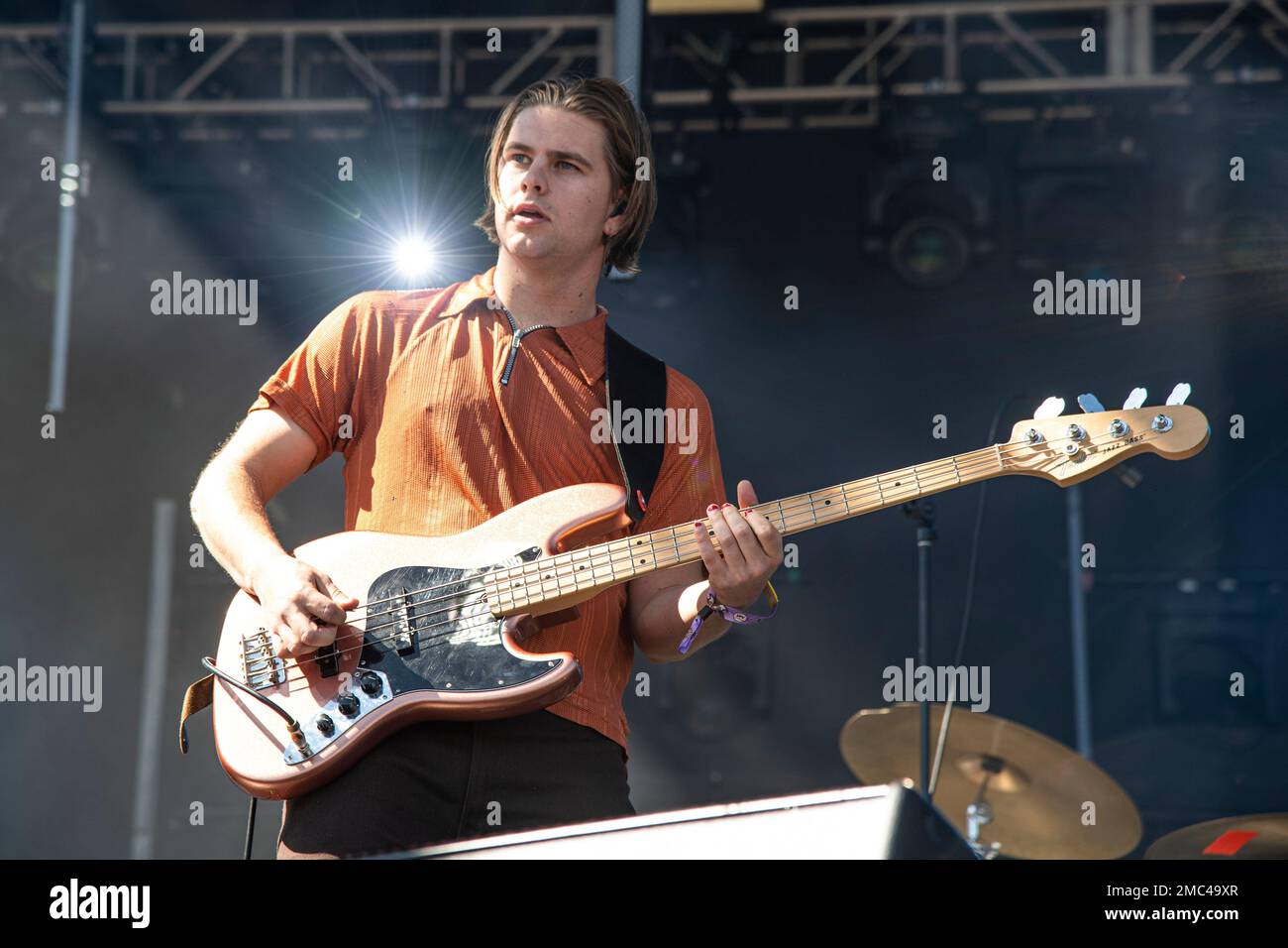 Luke Fabry of Almost Monday performs at Innings Festival at Tempe Beach ...