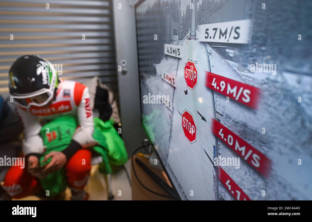 Klingenthal, Germany. 21st Jan, 2023. Nordic skiing/combination: World ...