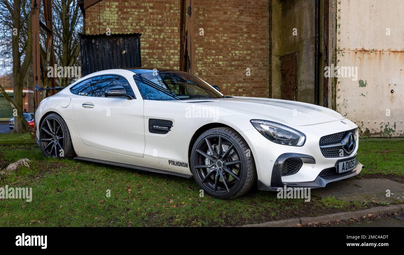 2016 Mercedes Benz AMG GT, on display at the January Scramble held at ...