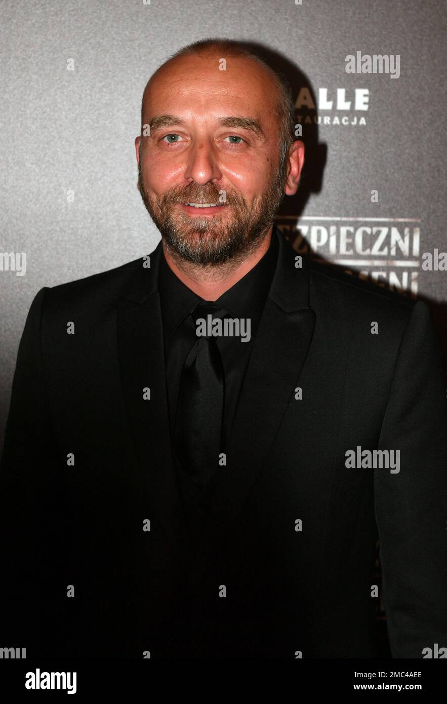 Actor Wojciech Mecwaldowski attends the ceremonial premiere of the film ...
