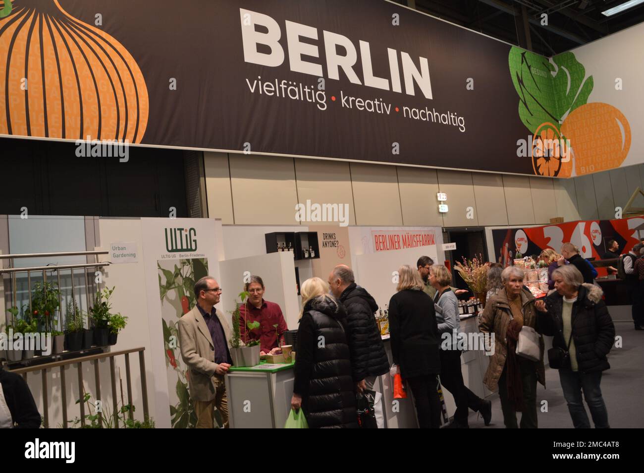 Berlin, Germany - January 20, 2023 - International Green Week 2023 ...