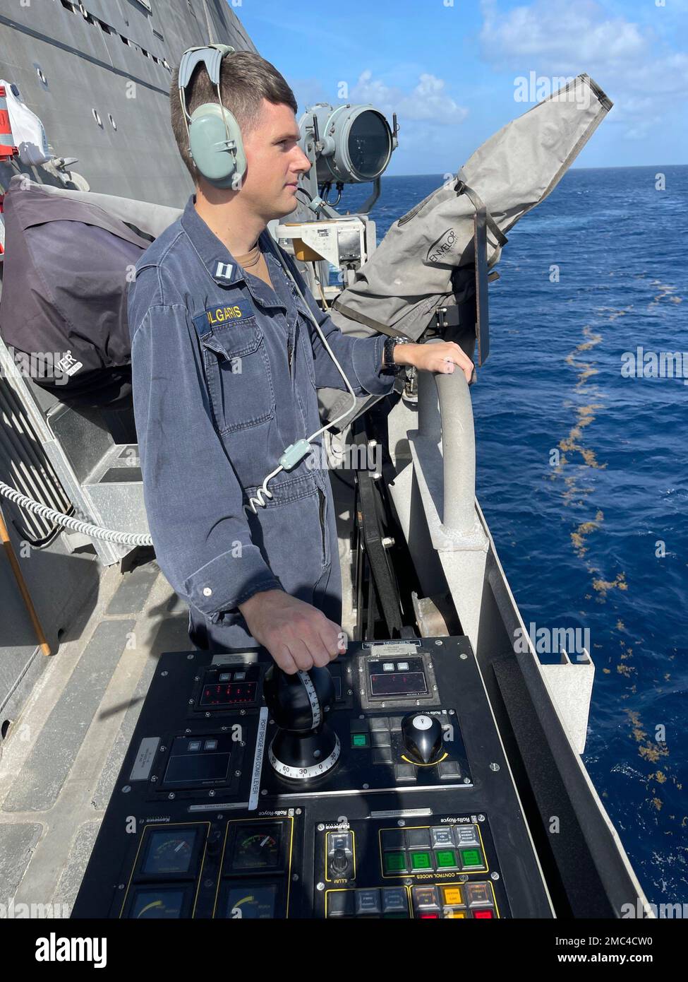 220624-N-N3764-3001 CARIBBEAN SEA - (June 24, 2022) -- Lt. William ...