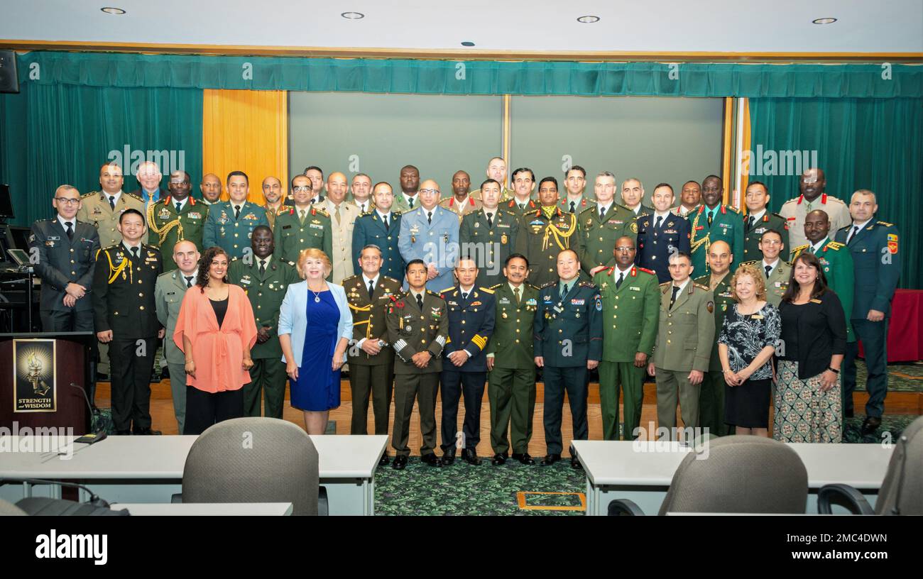 International officers graduated from the War College Academic ...