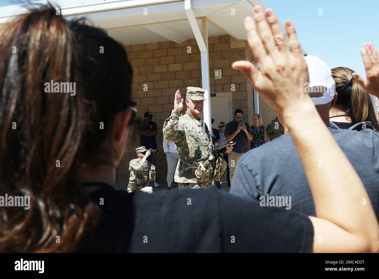 Brig. Gen. Curt Taylor, commanding general of the National Training ...
