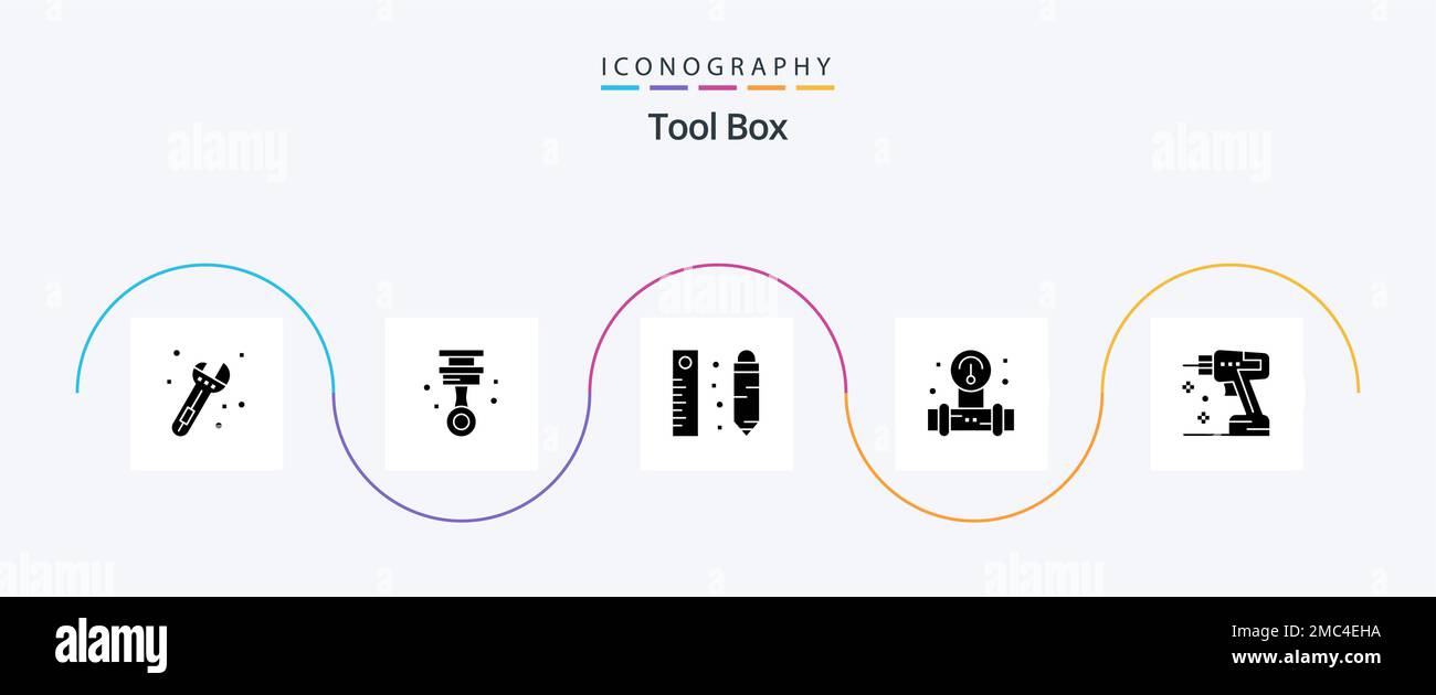 Tools Glyph 5 Icon Pack Including instrument. construction. measuring ... Tools Glyph 5 Icon Pack Including instrument. construction. measuring ...