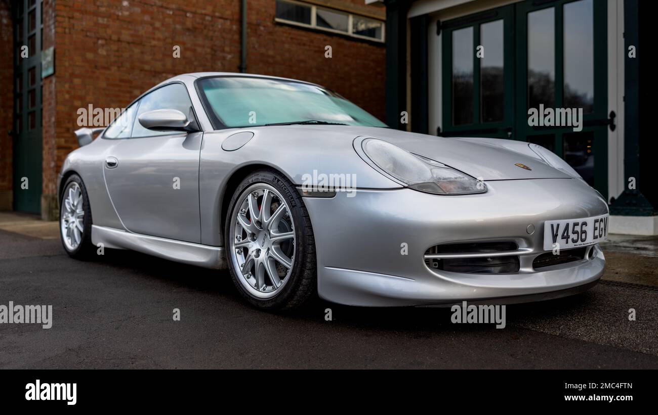 2000 Porsche 911 GT3, on display at the January Scramble held at the ...