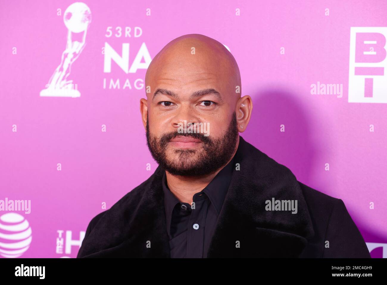 Anthony Hemingway arrives at the 53rd NAACP Image Awards Nominees ...