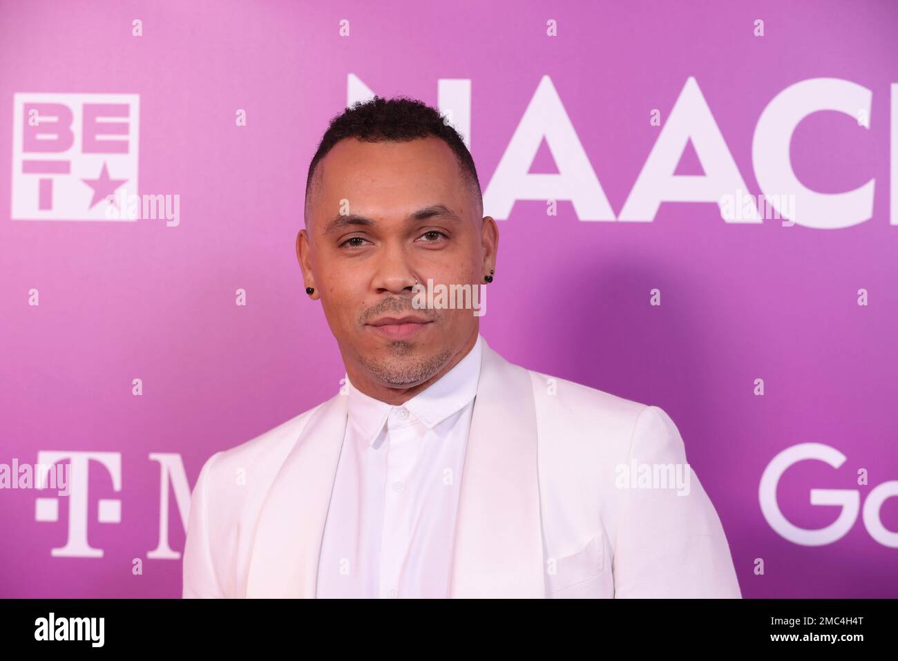 Jason McGee arrives at the 53rd NAACP Image Awards Nominees Reception ...