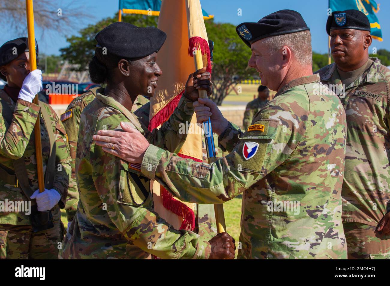 U.S. Army Maj. Gen. Christopher Mohan, Commanding General of the U.S ...