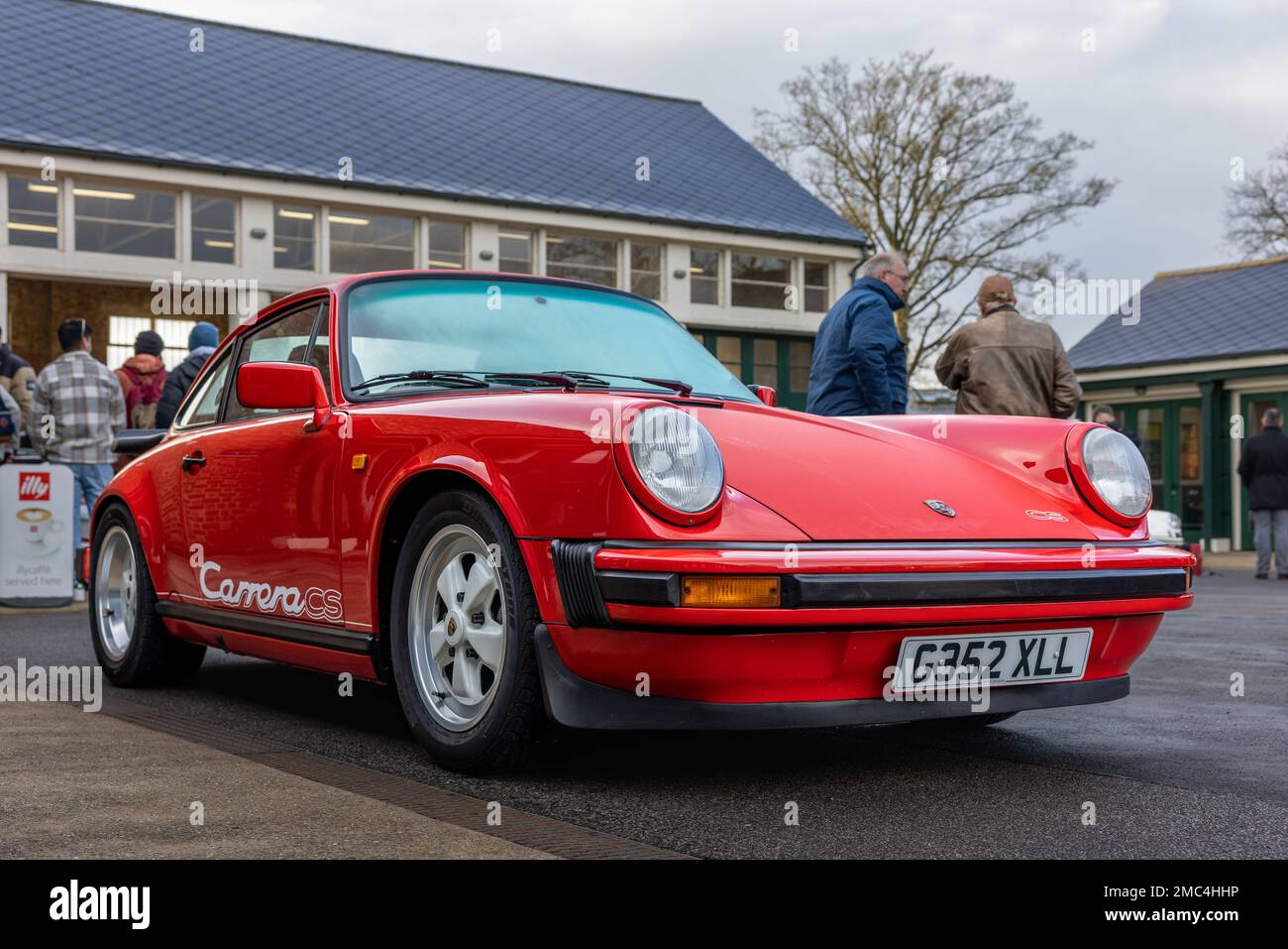 1989 Porsche 911 Carrera Club Sport, on display at the January Scramble ...