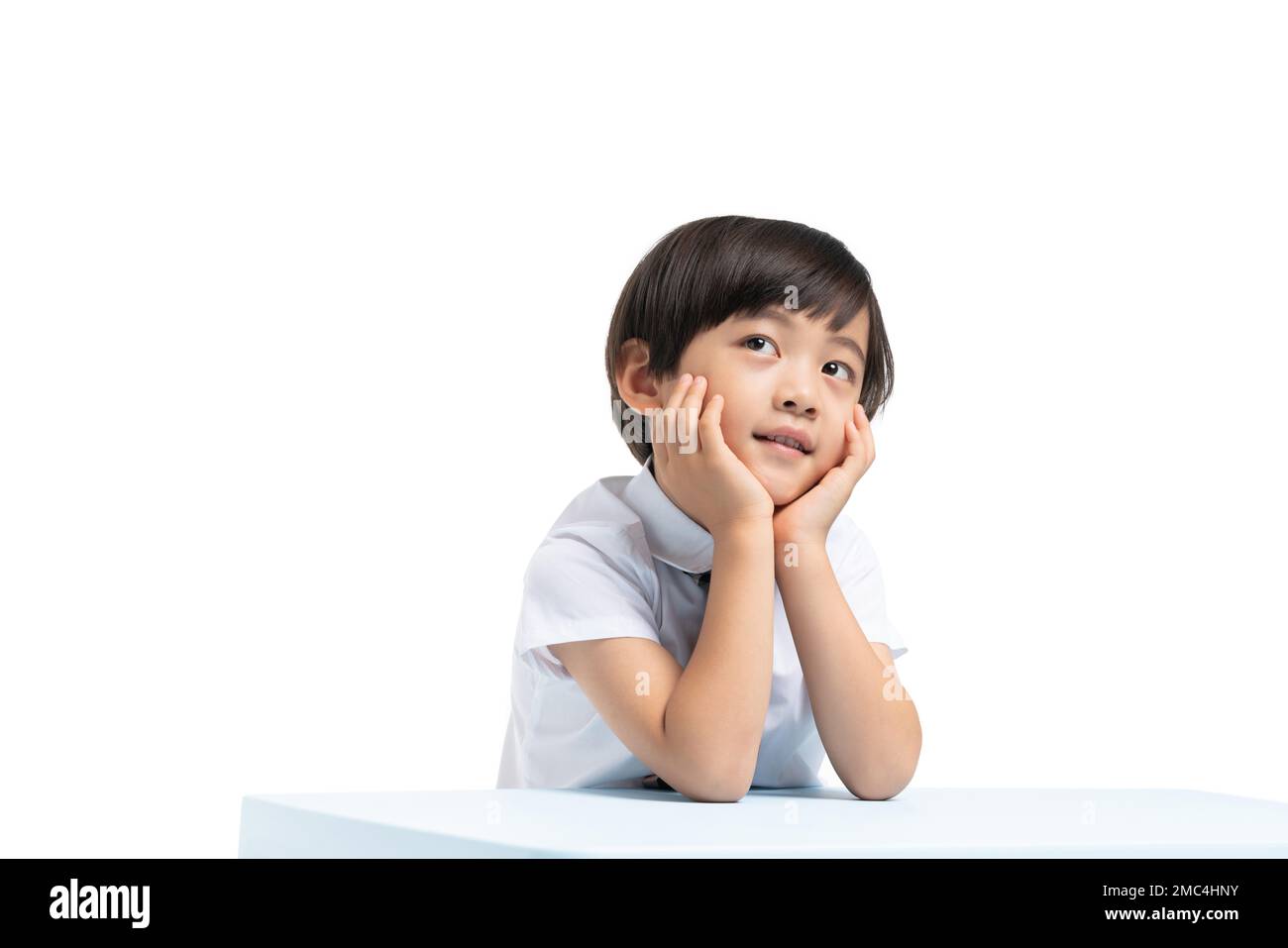 The little boy in learning Stock Photo - Alamy