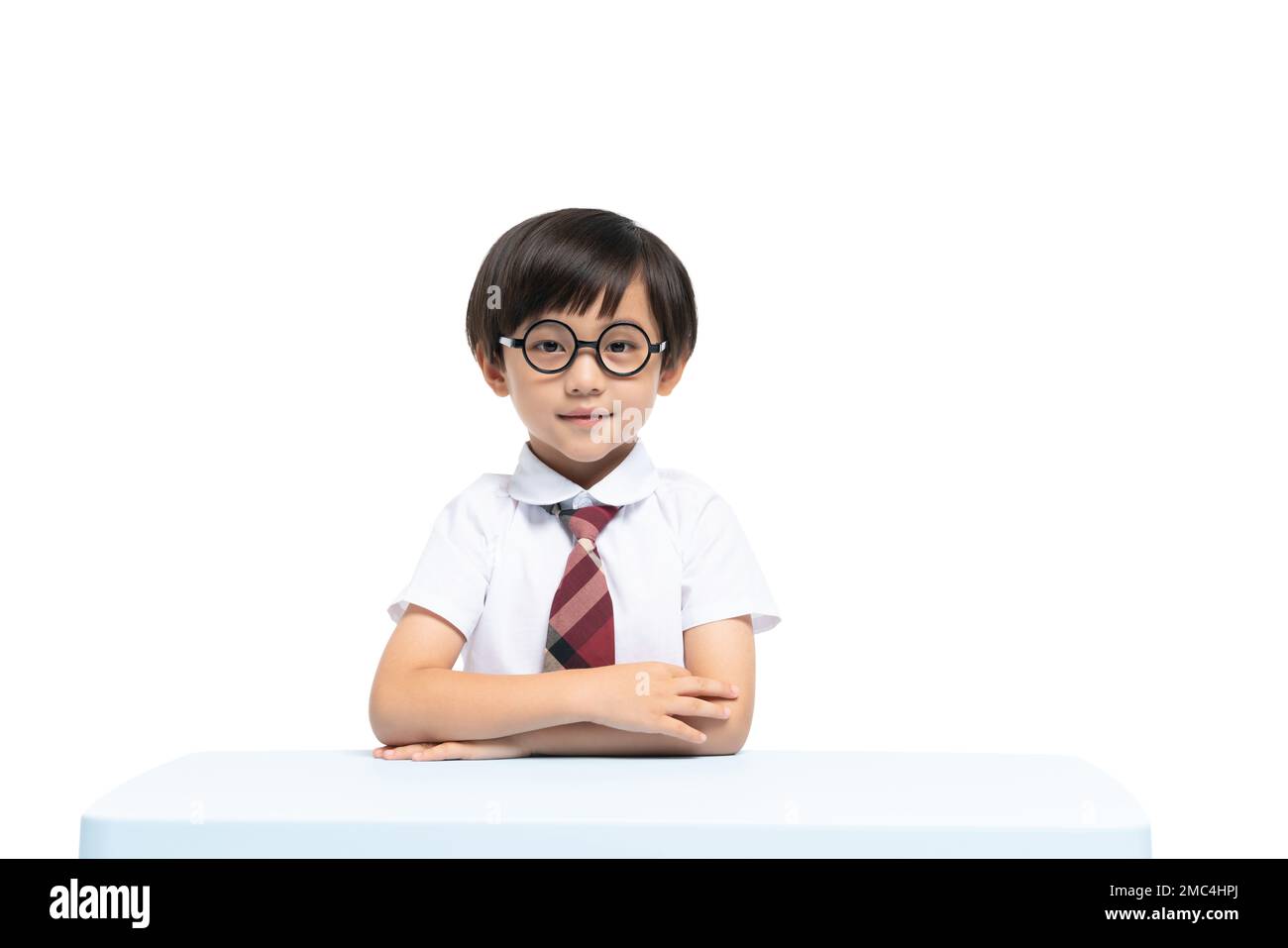 The little boy in learning Stock Photo - Alamy