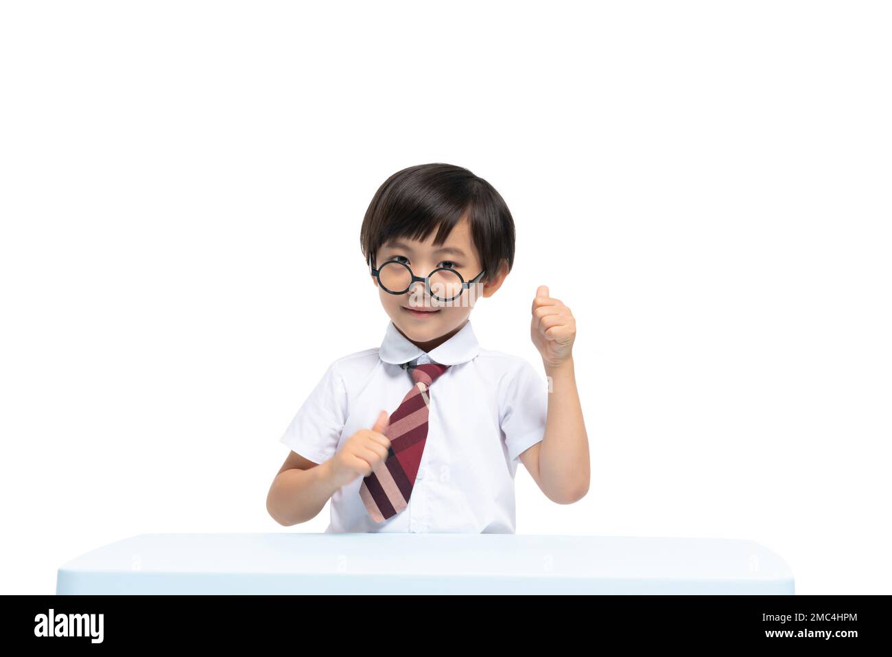 The little boy in learning Stock Photo - Alamy