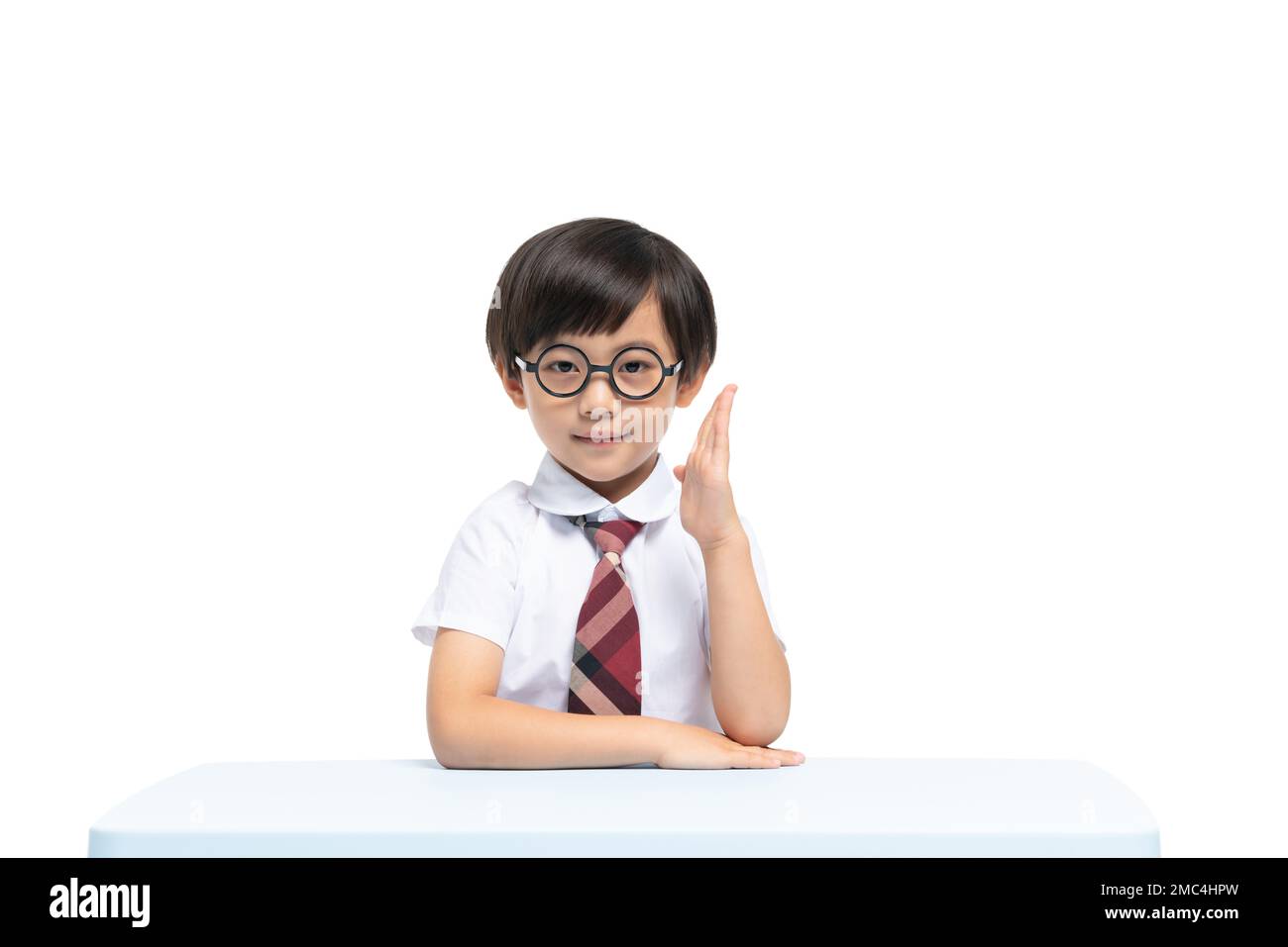 The little boy in learning Stock Photo - Alamy
