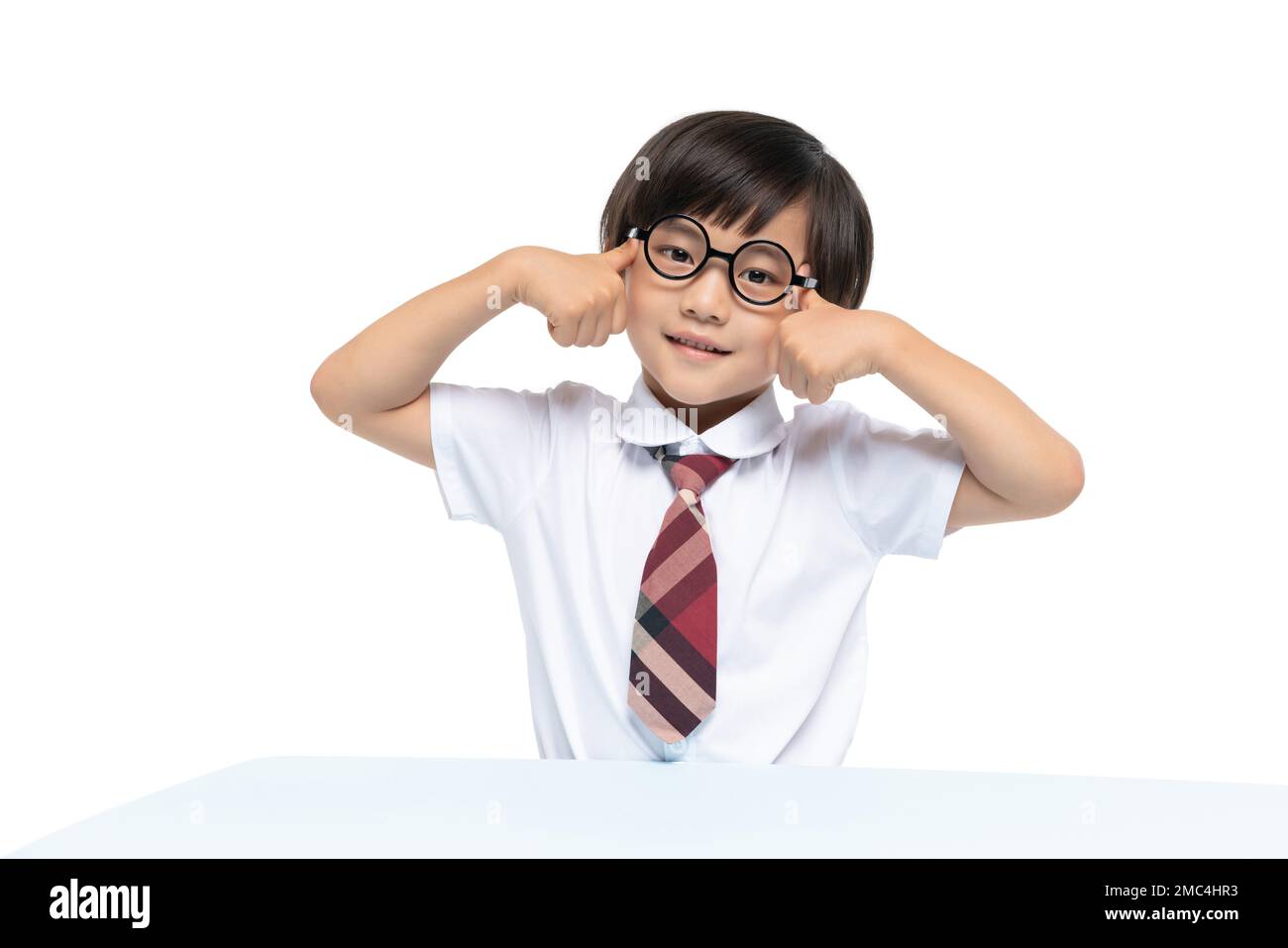 The little boy in learning Stock Photo - Alamy