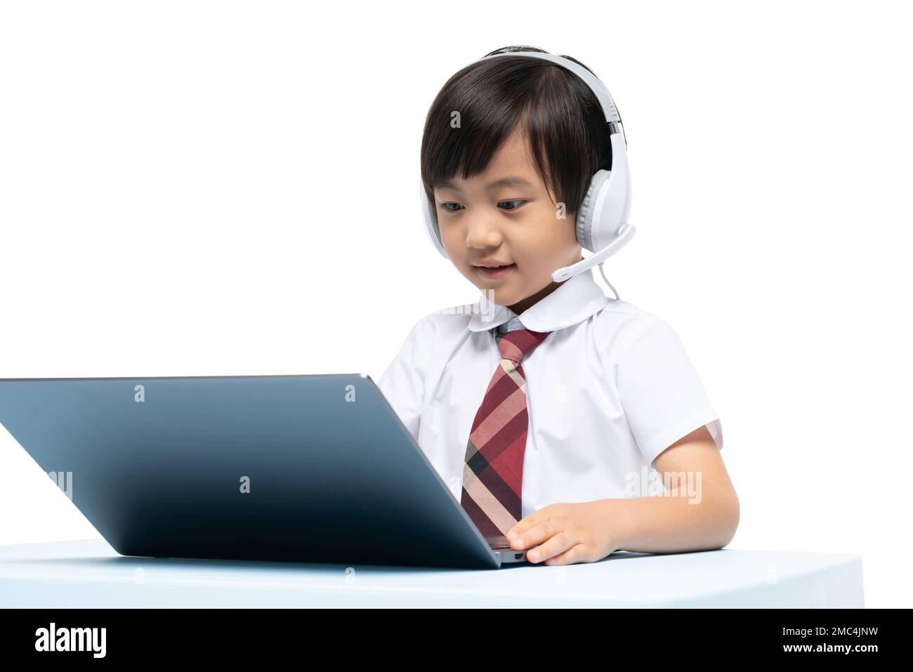 The little boy in learning Stock Photo - Alamy
