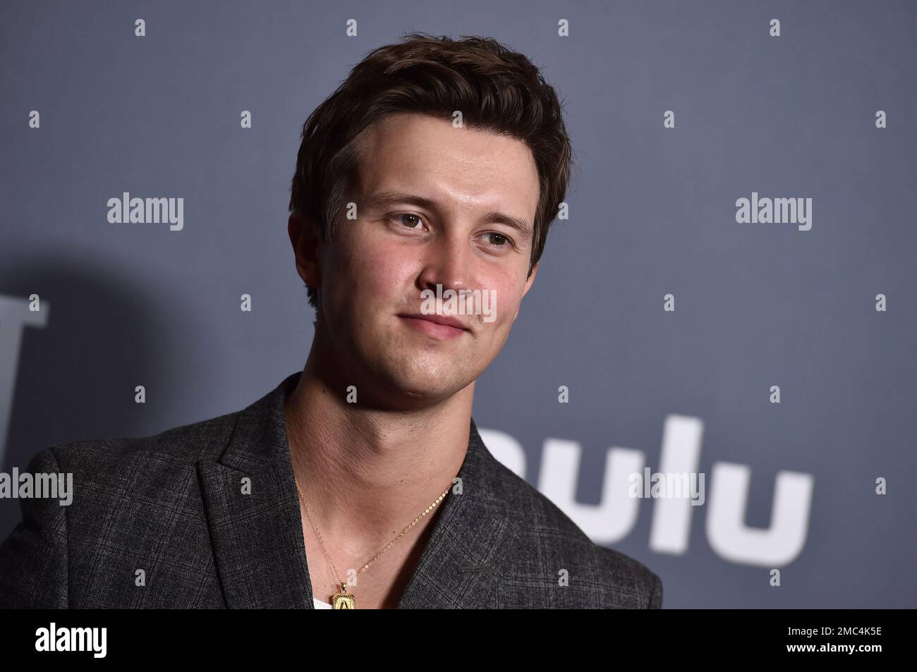 Sam Straley arrives at the premiere of "The Dropout" at DGA Theater on ...