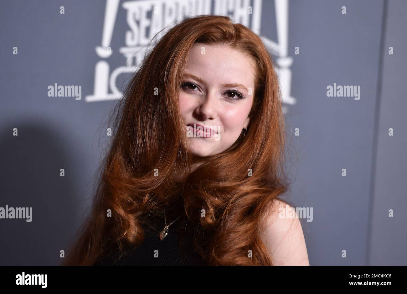 Francesca Capaldi arrives at the premiere of "The Dropout" at DGA ...