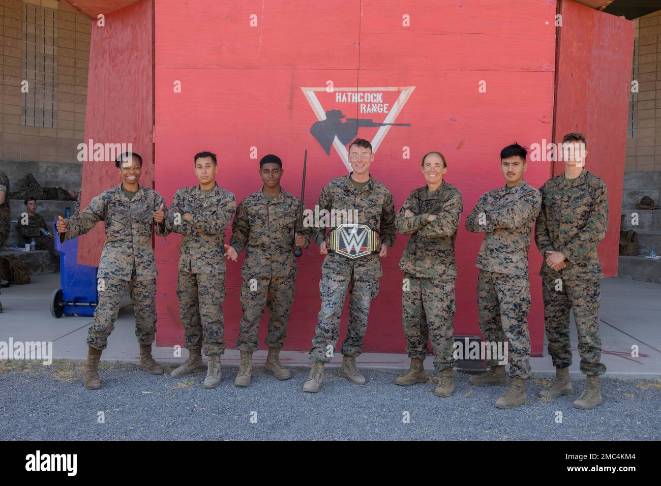 U.S. Marines with Headquarters and Headquarters Squadron, Marine Corps ...