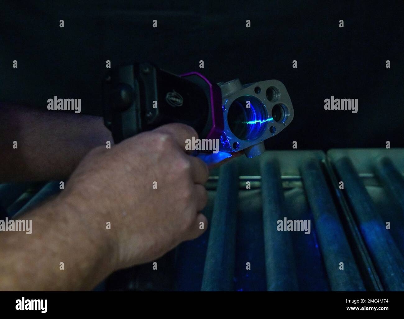 Gordon Tucker, 97th Maintenance Squadron nondestructive inspection ...