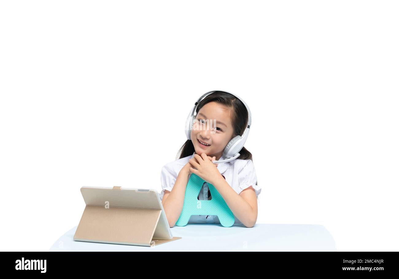 Elementary school students in learning Stock Photo - Alamy