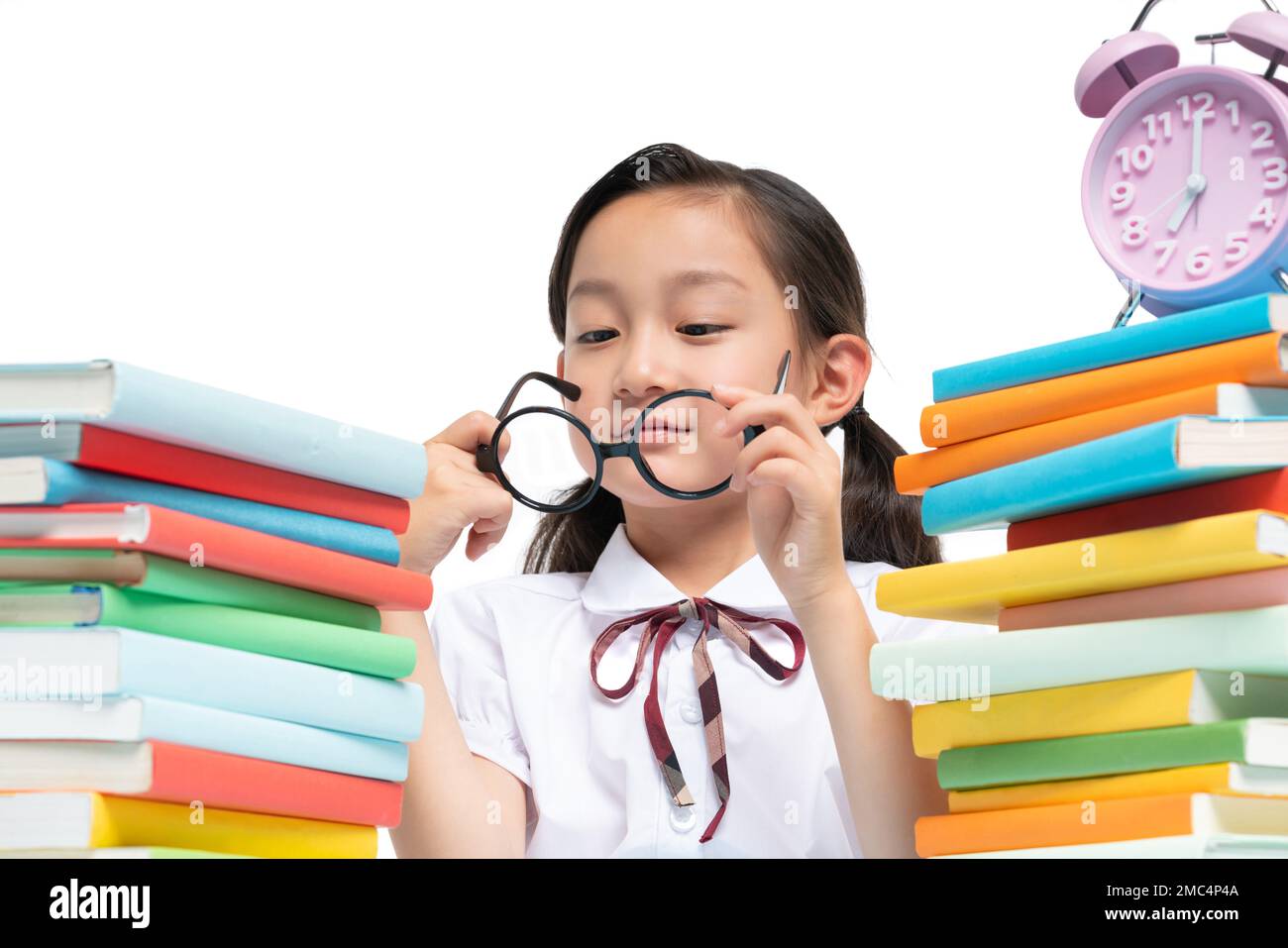 Elementary school students in learning Stock Photo - Alamy