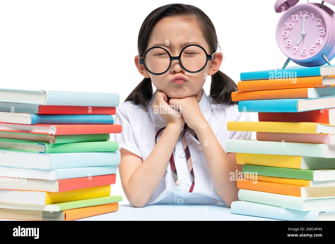Children learning about clocks hi-res stock photography and images - Alamy