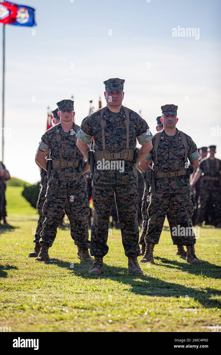 U.S. Marines with Marine Corps Installations Pacific, Marine Corps Base ...