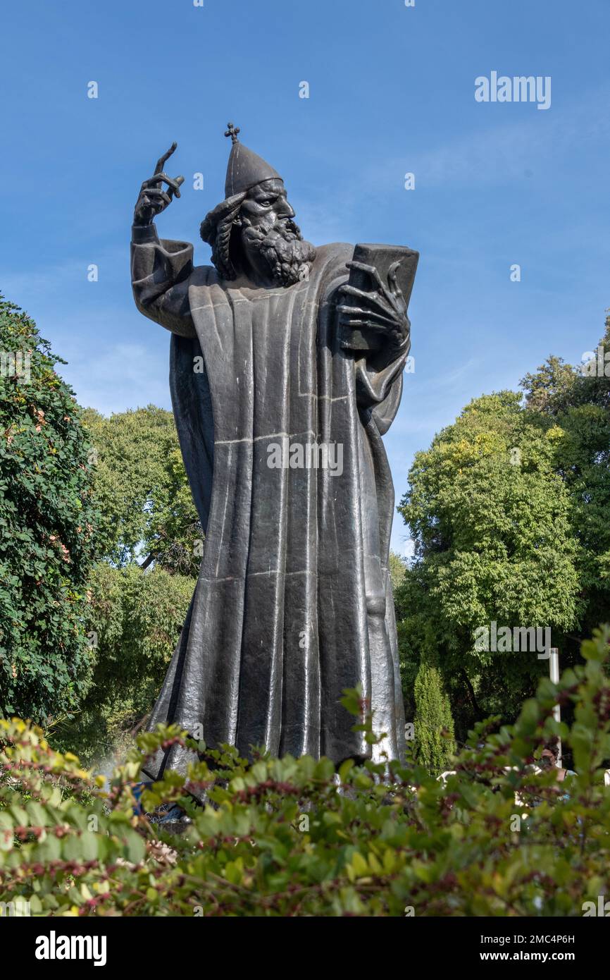 Statue of Gregory of Nin, Medieval Bishop of Nin, Split, Croatia Stock ...
