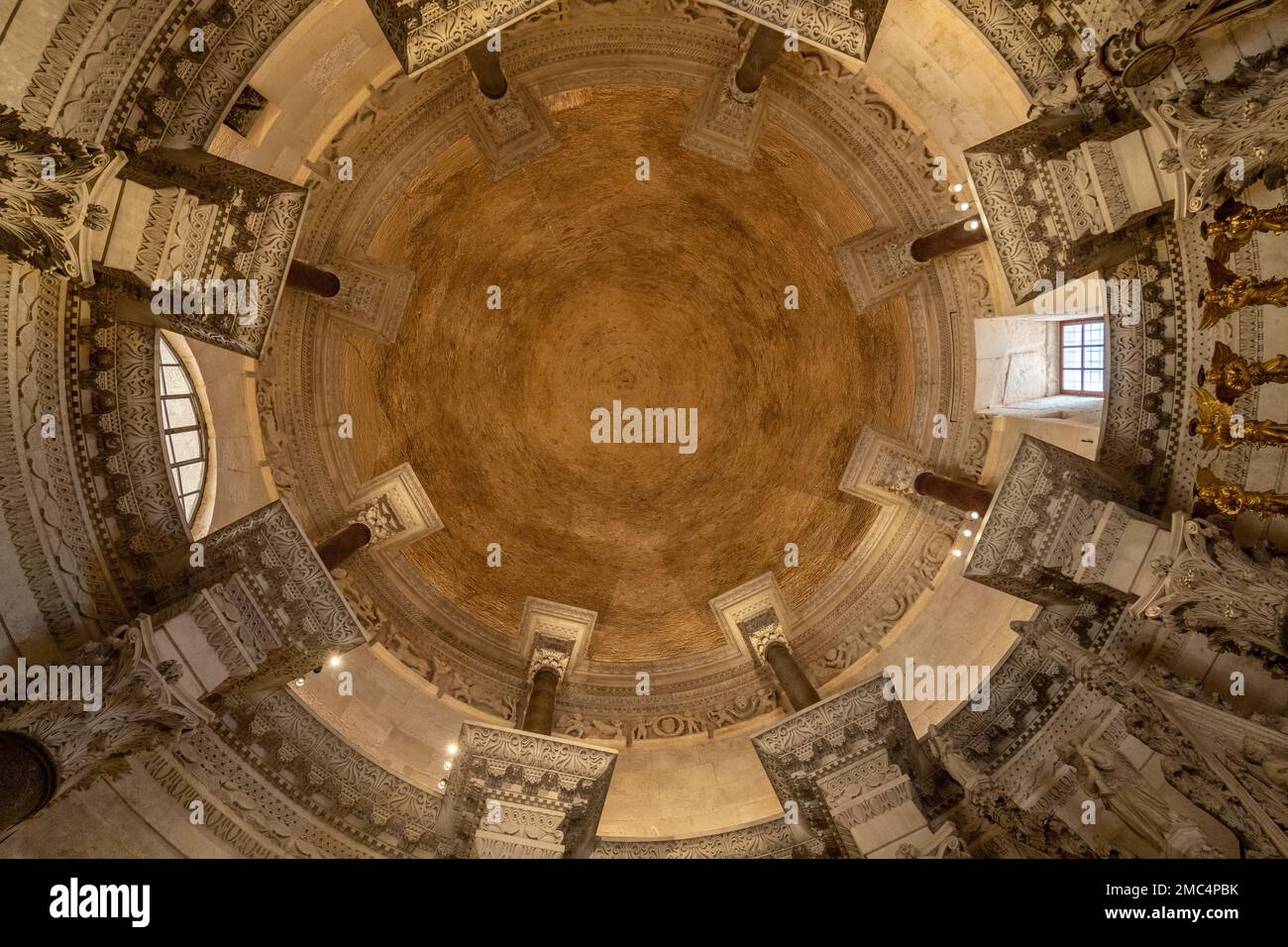 Interior or Saint Domnius Cathedral, Split Stock Photo - Alamy