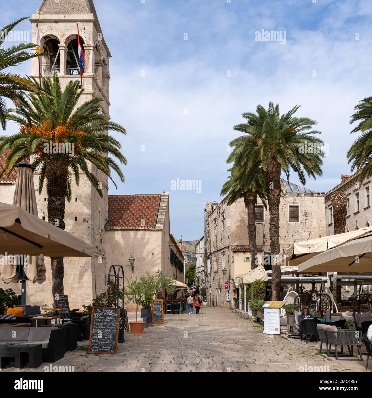 Old Town Trogir, Near Split, Croatia Stock Photo - Alamy