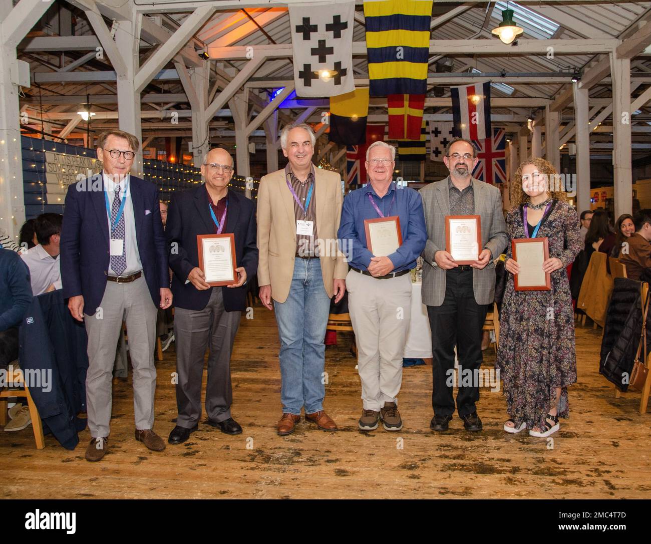 Dr. Igor Linkov (second from right), senior scientific technical ...