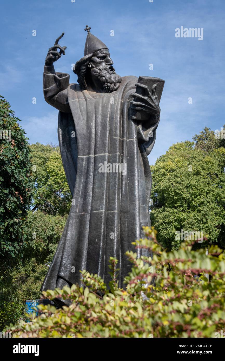 Statue of Gregory of Nin, Medieval Bishop of Nin, Split, Croatia Stock ...