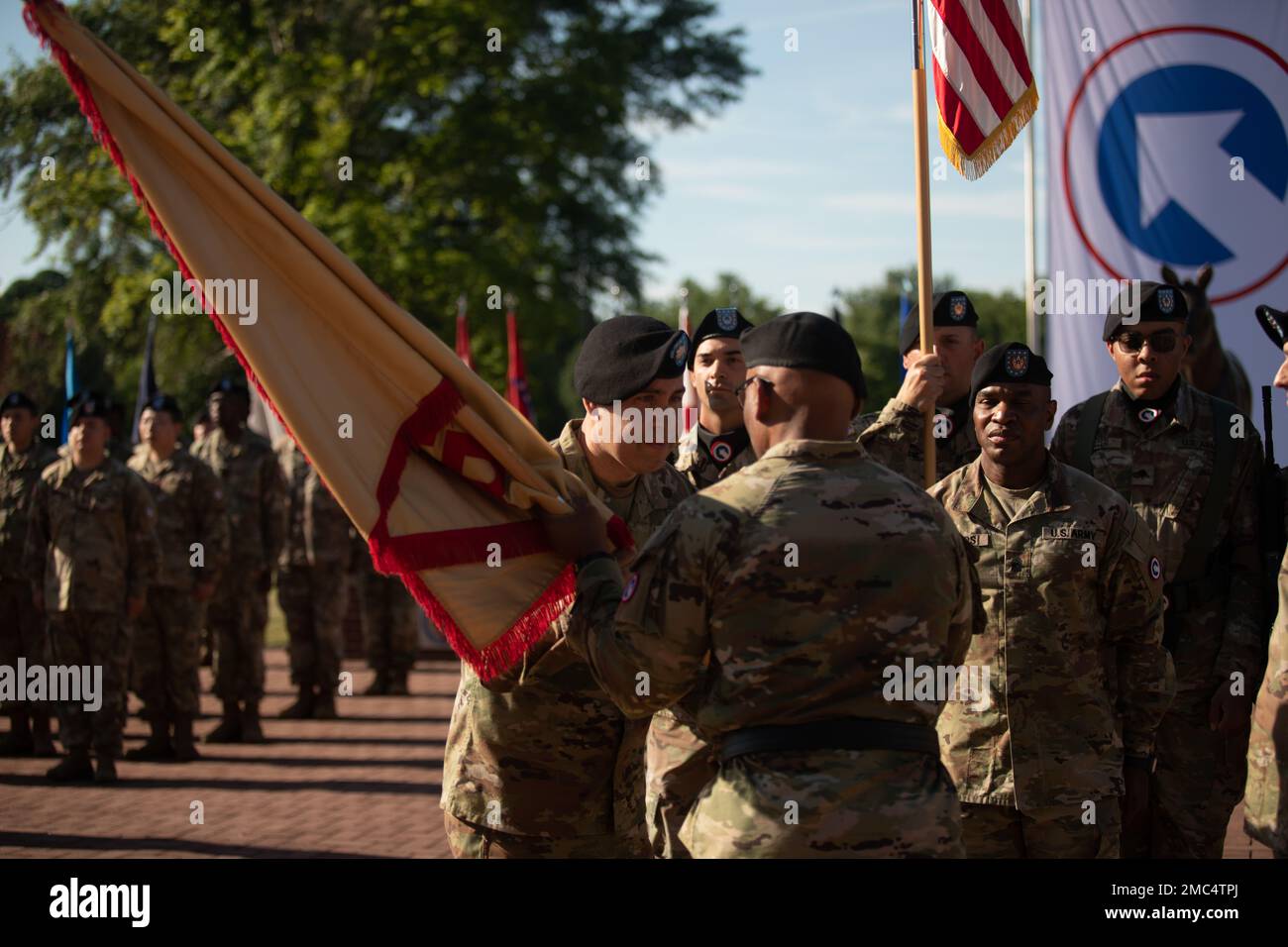 Maj. Gen. Michel M. Russell Sr., commanding general, 1st Theater ...