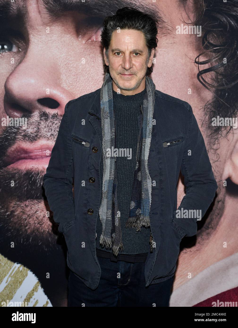 Scott Cohen attends a special screening of "Cyrano" at the SVA Theatre ...