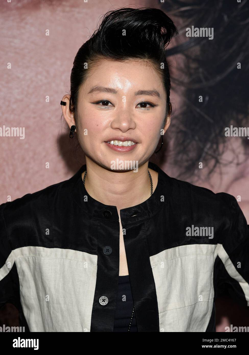 Celia Au attends a special screening of "Cyrano" at the SVA Theatre on ...