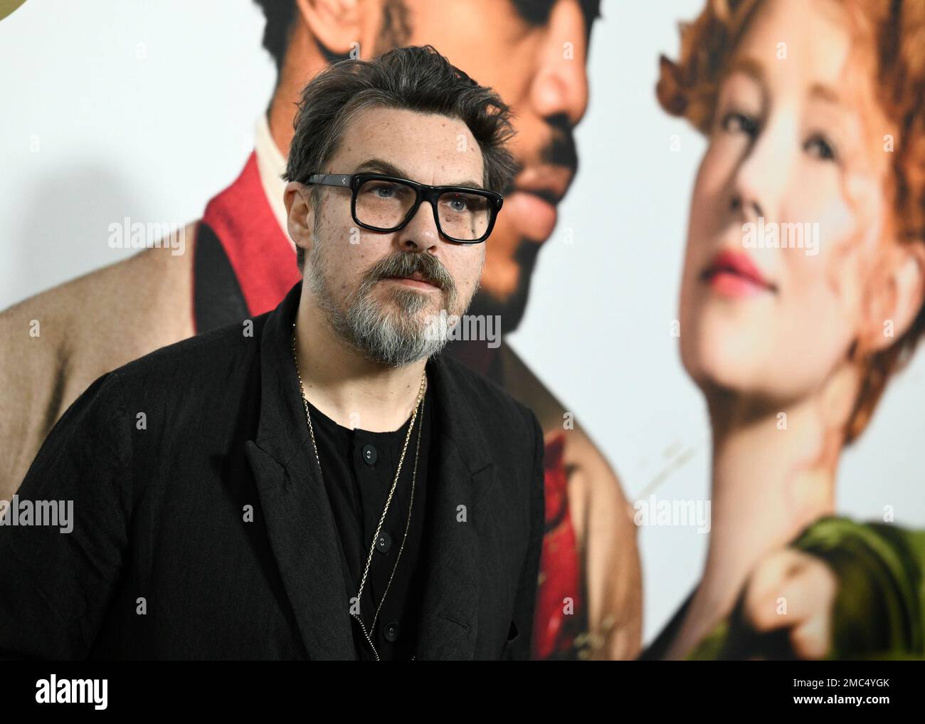 Director Joe Wright attends a special screening of "Cyrano" at the SVA ...