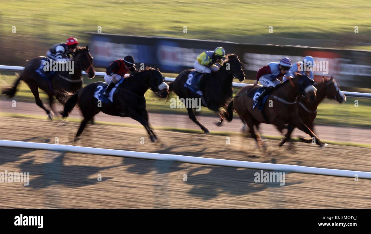 Lingfield park races saturday january 21 hi-res stock photography and ...