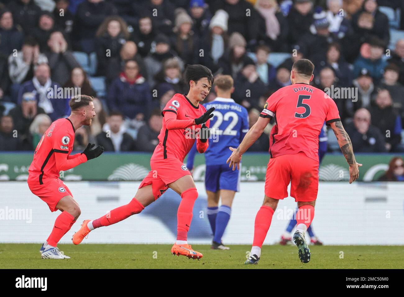 Kaoru mitoma goal celebration hi-res stock photography and images - Alamy