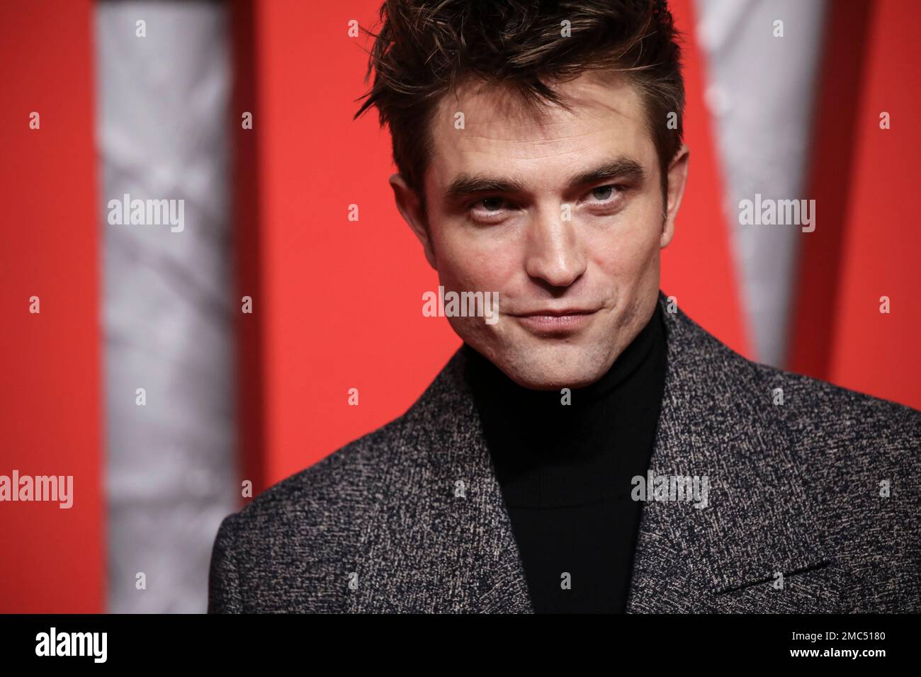Robert Pattinson poses for photographers upon arrival for the screening ...