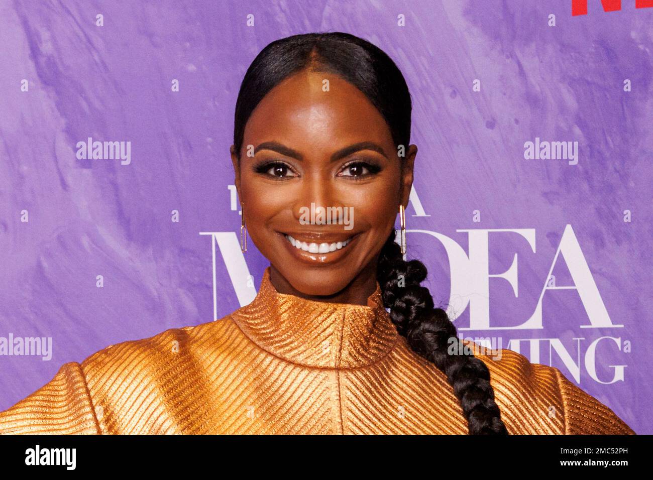 Taja V. Simpson arrives at the LA Premiere of "Tyler Perry's A Madea ...