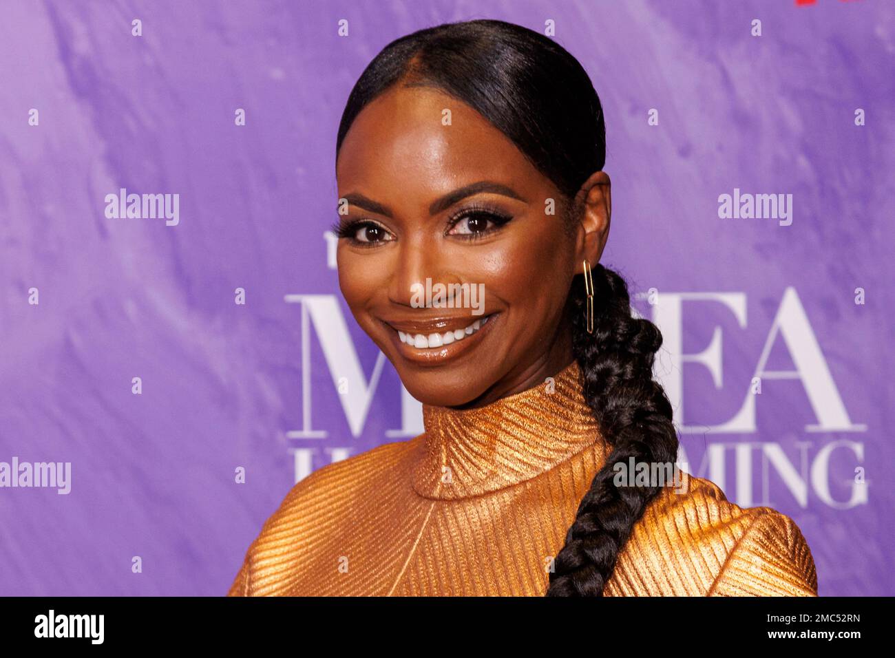 Taja V. Simpson arrives at the LA Premiere of "Tyler Perry's A Madea ...