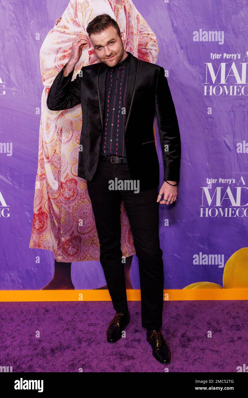 Scott Frenzel arrives at the LA Premiere of "Tyler Perry's A Madea ...