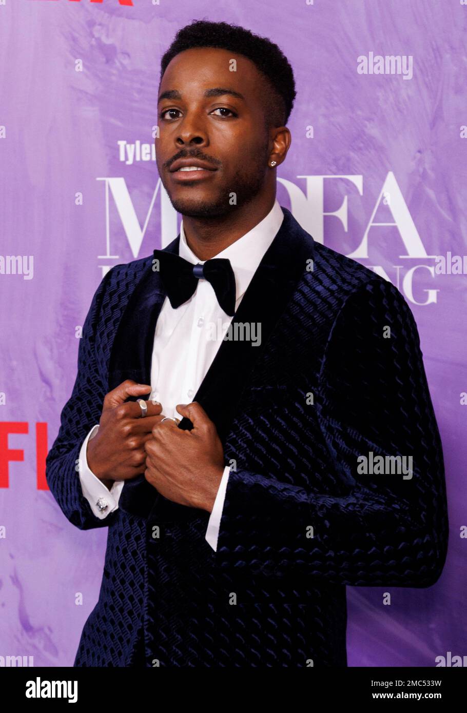 Brandon Black arrives at the LA Premiere of "Tyler Perry's A Madea ...