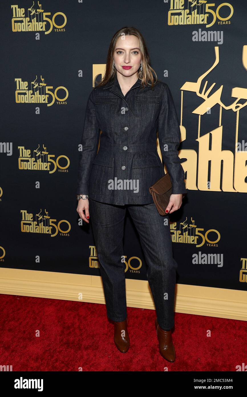 Alexandra Ruddy arrives at an event celebrating the 50th anniversary of ...