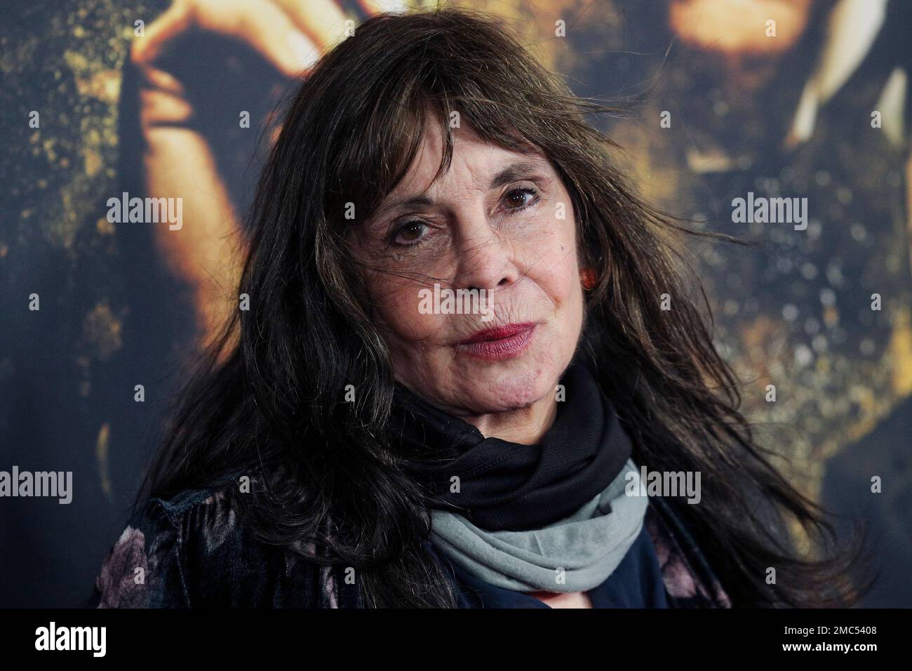 Talia Shire arrives at an event celebrating the 50th anniversary of ...
