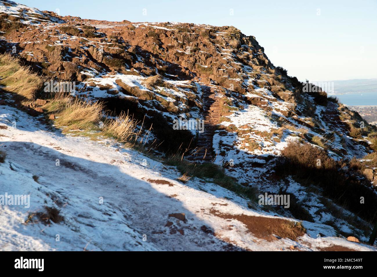 Scottish mountain in winter hi-res stock photography and images - Alamy