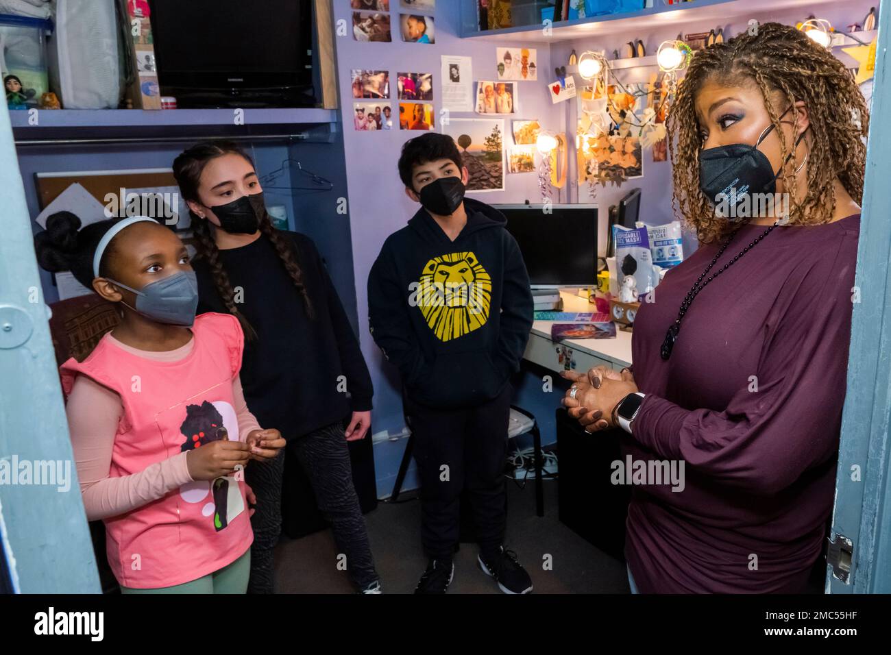Sydney Elise Russell, from left, Alayna Martus and Vince Ermita share ...
