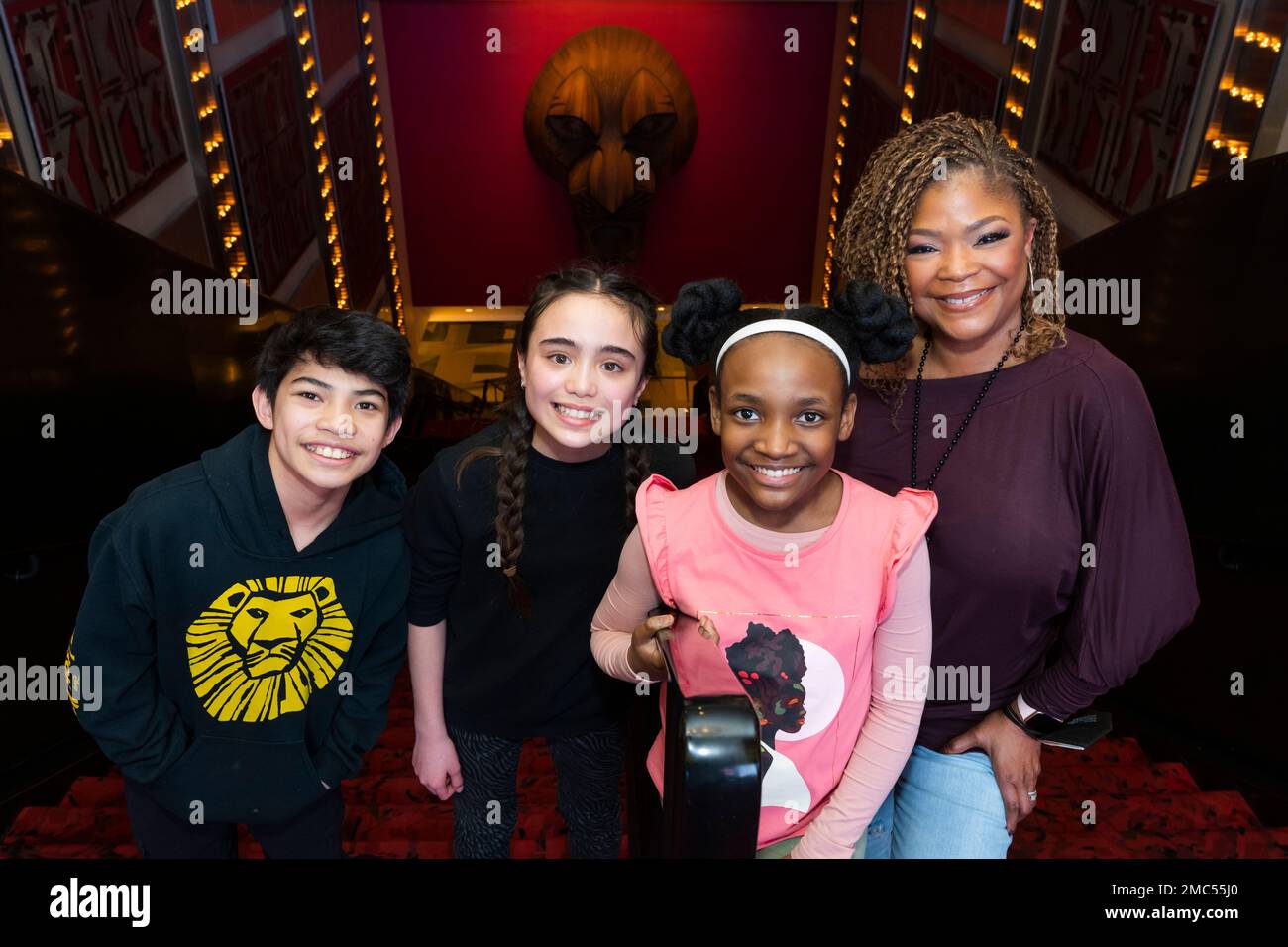 Vince Ermita, from left, Alayna Martus, Sydney Elise Russell and Bonita ...