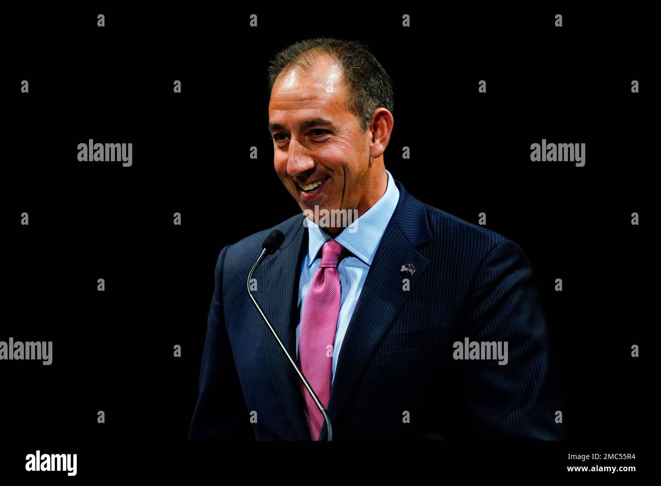 Jeff Bartos speaks during a forum for Republican Pennsylvania U.S ...